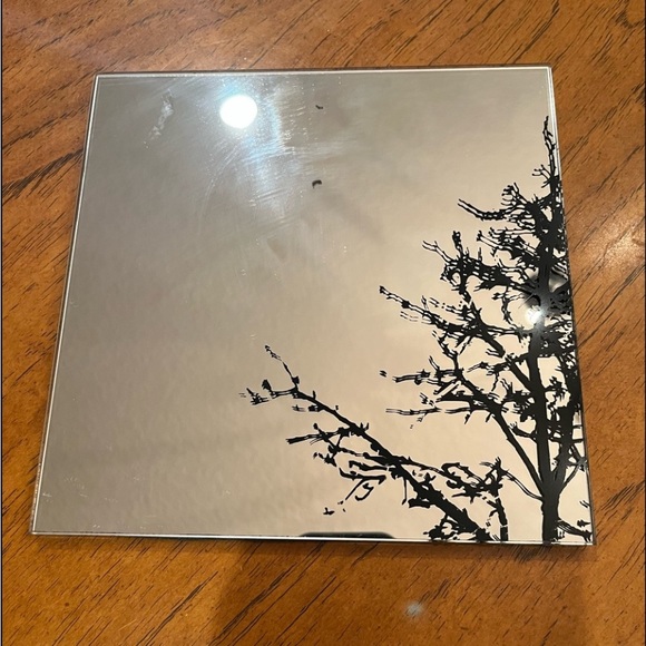 Wall Decor | Vintage Style Square Gothic Tree Edged Mirror Guc Very ...